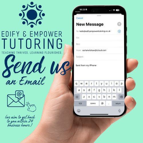 Values-Led Tutoring Organisation UK | Contact Edify & Empower